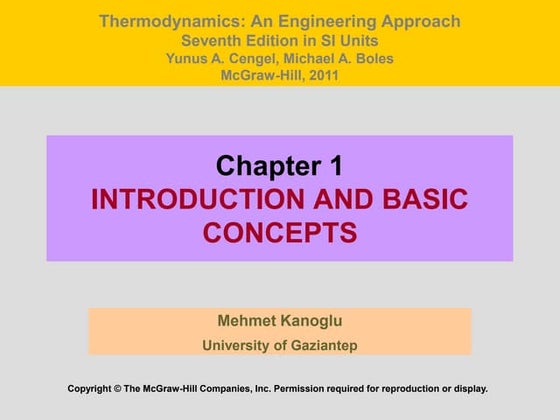 Thermodynamics lecture 3 | PPT