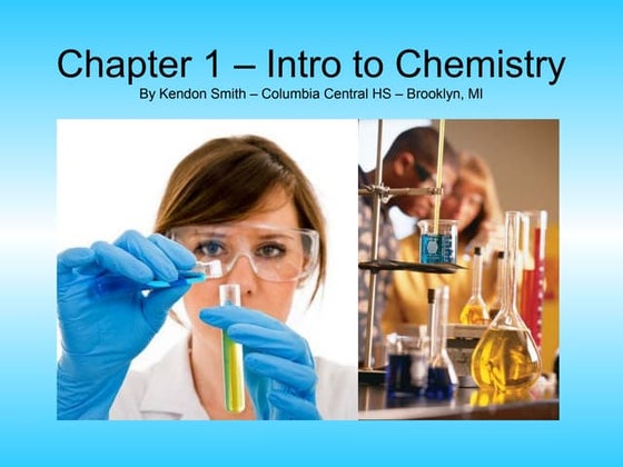 Introduction to chemistry | PPTX