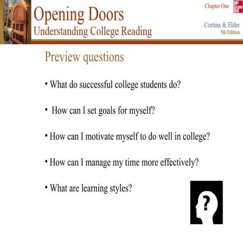 Chap 1 Ppt Opening Doors | PPT