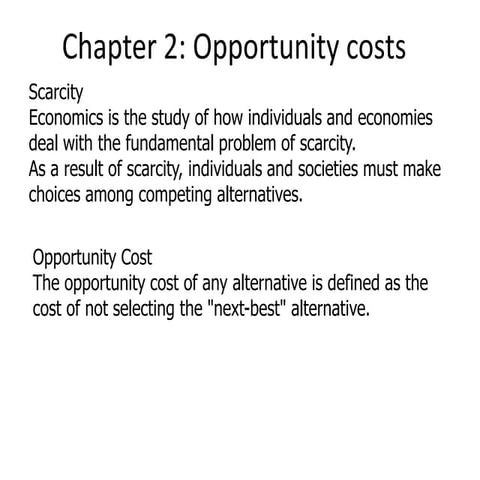 Economics Chap2 | PPT