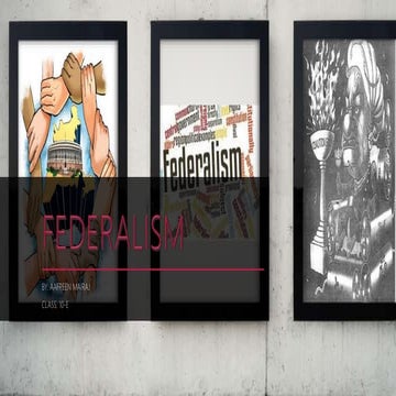 Chap-2 federalism class 10 | PPTX