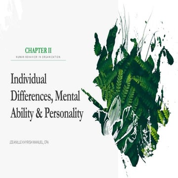 Chap 2 - Individual Differences, Mental Ability & Personality.pptx