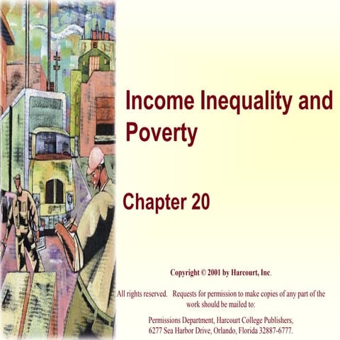 Income Inequality and Poverty | PPT