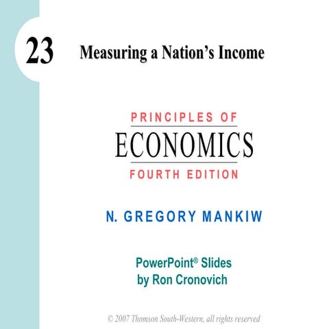Comprehensive Overview of Measuring a Nation's Income and GDP | PPT