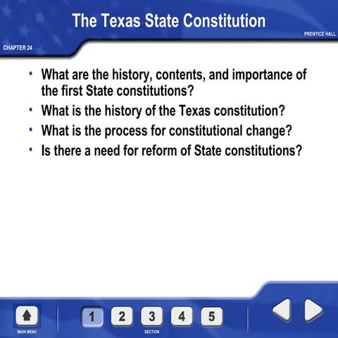 Texas government presentation | PPTX