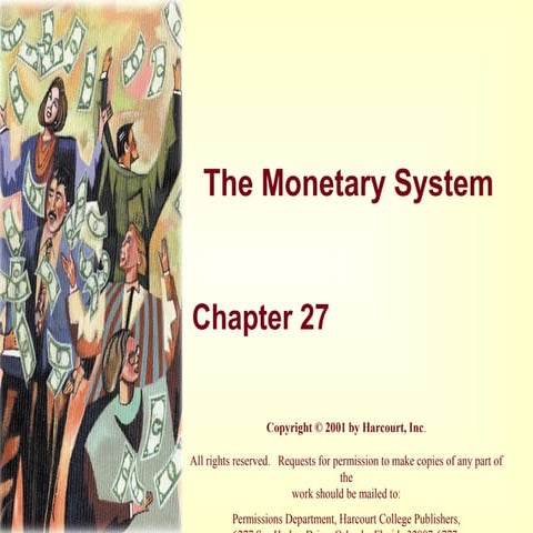 The Monetary System | PPT