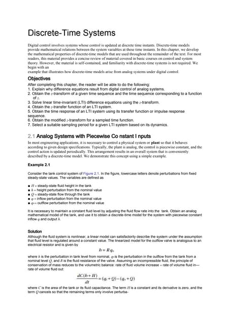 The Laplace Transform of Modeling of a Spring-Mass-Damper System | PDF