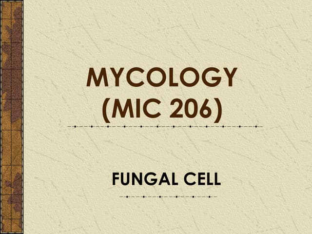 Cell wall structure and function | PPTX