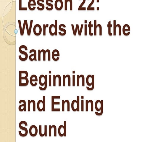 ENGLISH 2 Chap2 lesson 22 | PPT