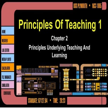 Principles of teaching | PPTX