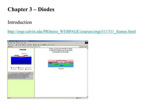 Diode Equivalent Circuits.ppt | Physics | Science