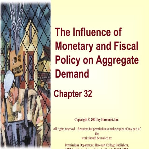 The Influence of Monetary and Fiscal Policy on Aggregate Demand | PPT