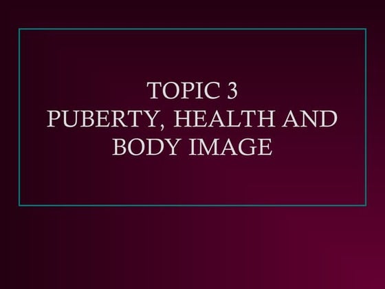 Puberty in Girls | PPT