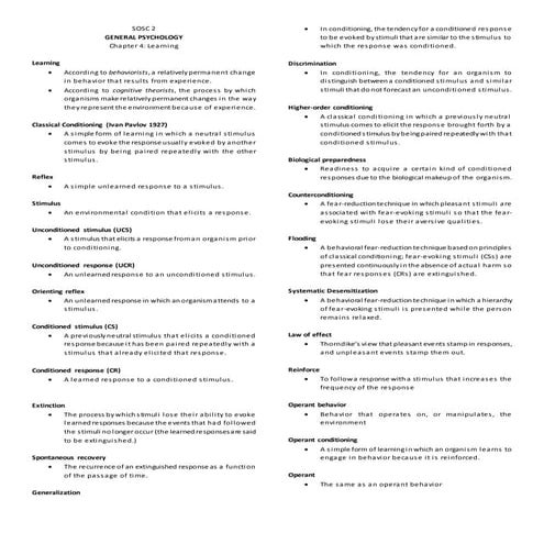 Chap4.learning | DOCX | Science