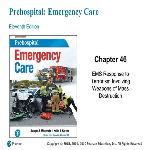 EMS Response to Terrorism involving Weapons of Mass Destruction | PDF