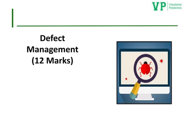 Defect analysis and prevention methods | PPT