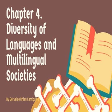Diversity of Languages and Multilingualism | PDF
