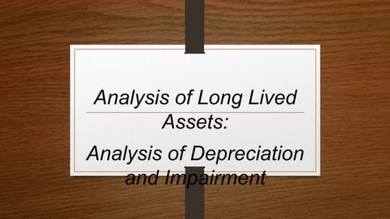 Accounting standard 6 Presentation | PPT