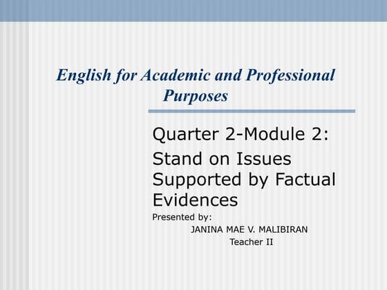 Eng7-Q3-Lesson 3 Distinguish facts from claimsopinions.pptx