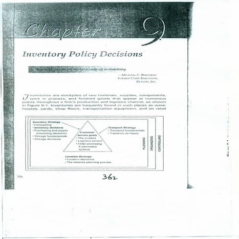 Inventory Policy Decisions Chap 9 part 1 | PDF
