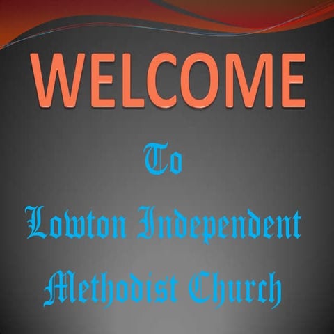 Lowton Independent Methodist Church | PPSX
