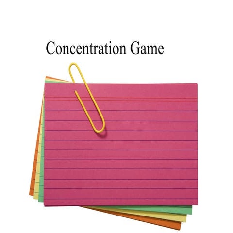 Concentration | PPT