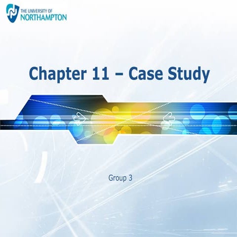 Organizational Behavior - Chapter 11 - Case Study | PPT
