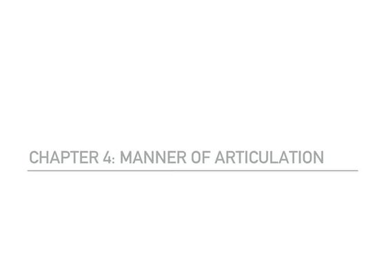Aspiration and Glottalisation | PPTX