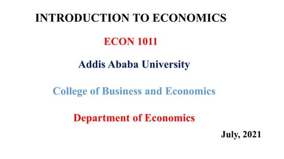 Definitions of Economics | PPT | Government Support and Welfare ...