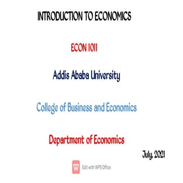 Definitions of Economics | PPT