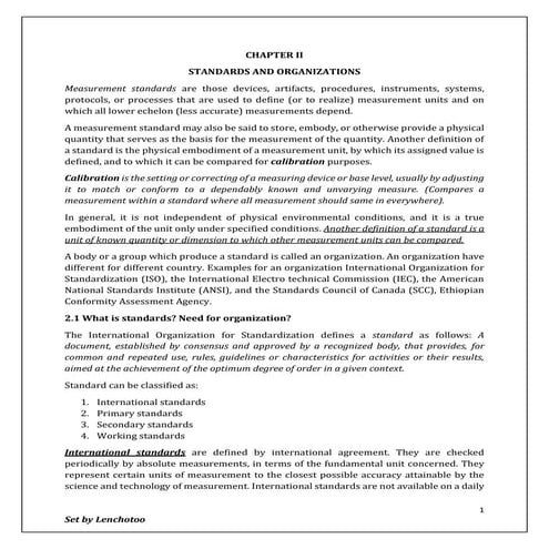 Chap 2 standards and organization | PDF