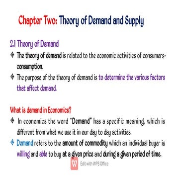 Economics: Chapter 4 | PPTX