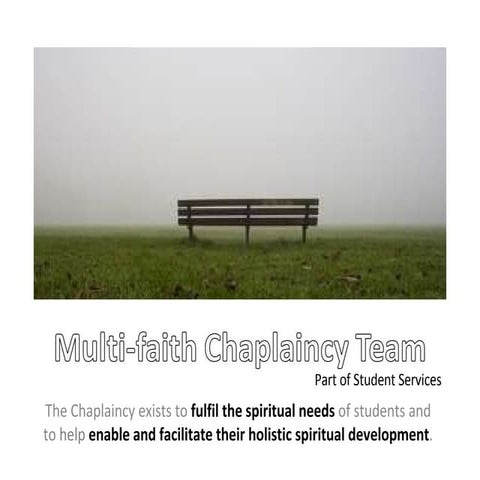 Introduction to Newport Chaplaincy Team | PPT