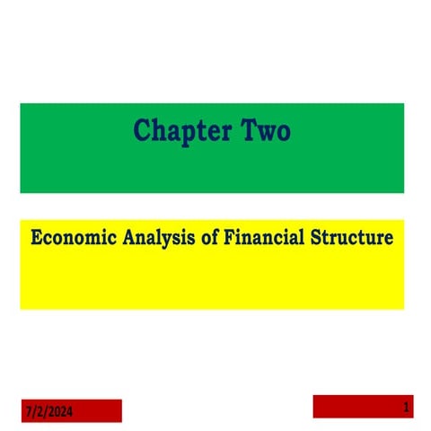 Chapt-2 Economic Analysis of FS handout. | PPT