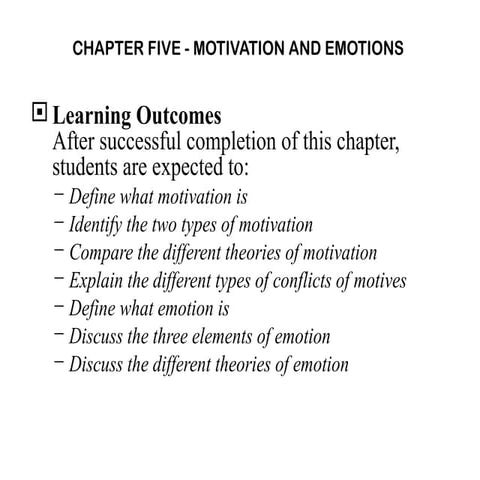 Psychology Chaptter 5 about Emotion .ppt