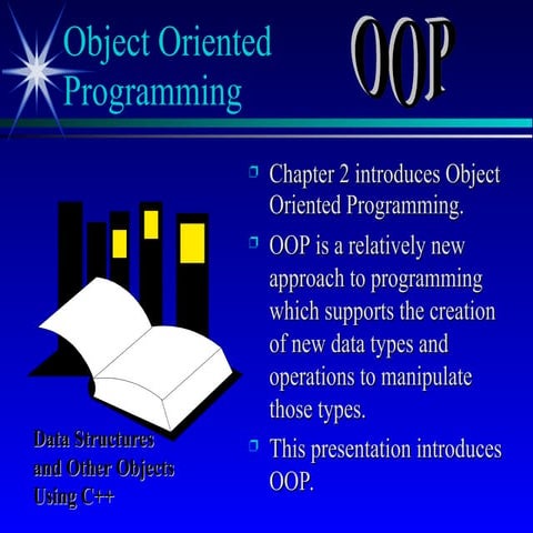 Object Oriented Programming Lecture Slides | PPT