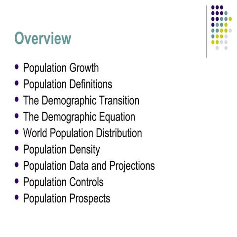 Population (world geog unit 4) | PPT