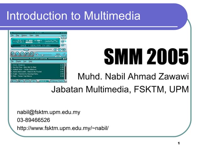 Audio in multimedia Systems Lecture Notes.pptx