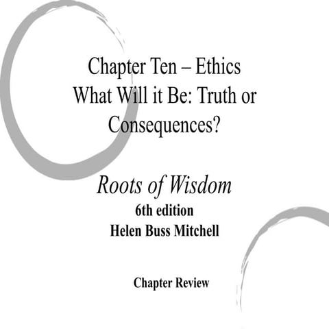 Philosophy 100: Chapt 10 | PPT