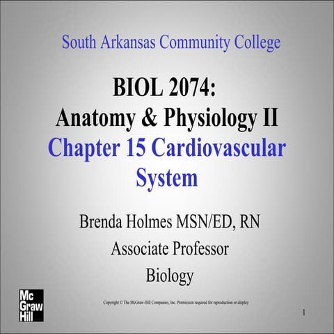 Anatomy of the Cardiovascular system | PPTX