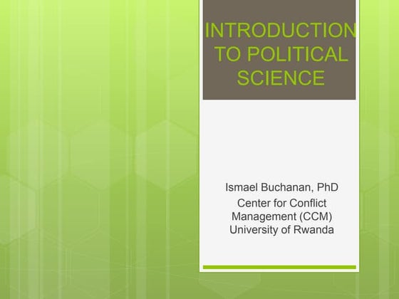 Nature and Scope of Political Science.pdf | Politics