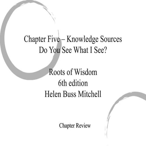 Philosophy 100: Chapt 5 | PPT