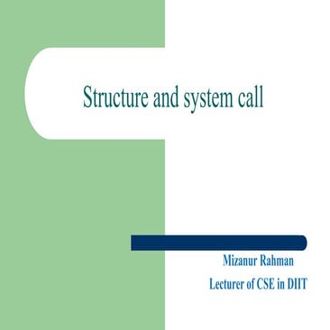 Chapte2:structure and system call of OS.ppt