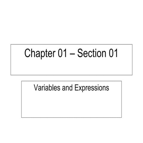 Chapter 01 – Section 01 | PPT | Physics | Science