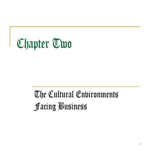Chapter-02 The Cultural Environments Facing Business.ppt