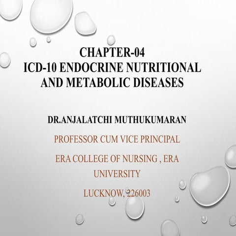 Chapter 5 icd 10-cm coding guidelines | PDF