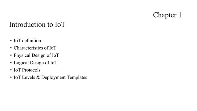 Chapter 5 IoT Design methodologies | PDF