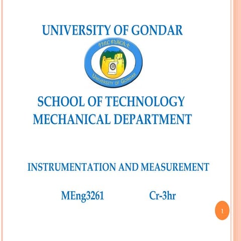 TYPES OF MEASUREMENTS | PDF