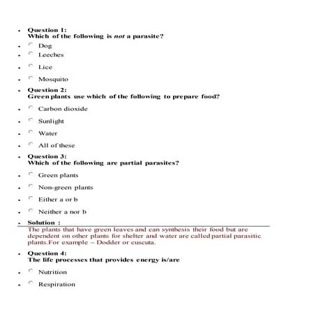 Ncert Solutions for Class 7 Science | PDF