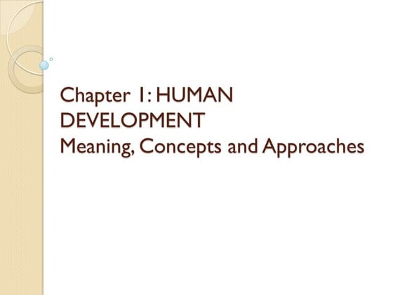 Principles of Human Development | PPTX